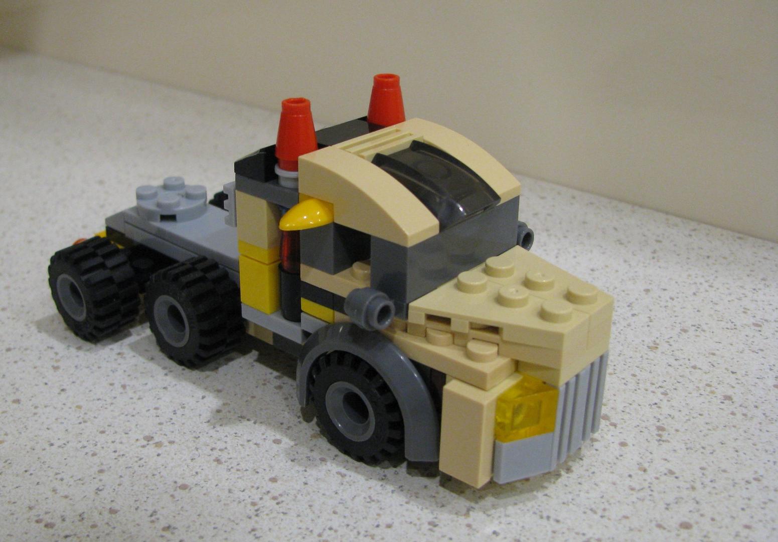 LEGO MOC-5656 5765 Big Rig Truck (Creator 2016) | Rebrickable - Build ...