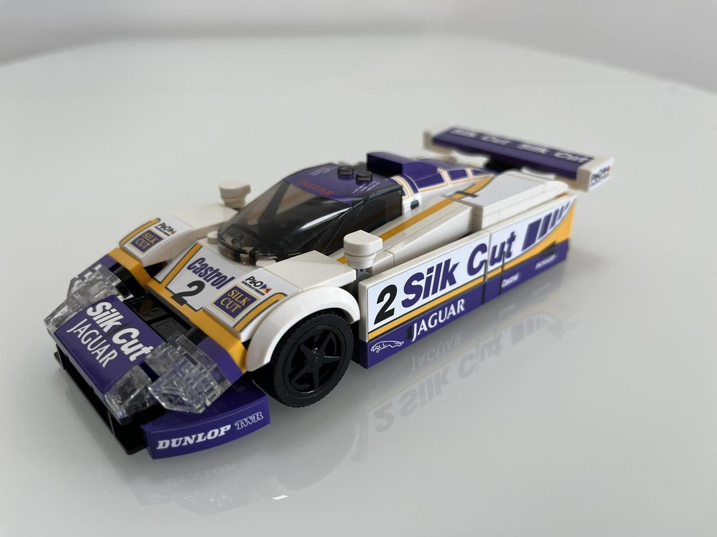LEGO MOC Jaguar XJR-9 LM 1988 by SFH_Bricks | Rebrickable - Build with LEGO