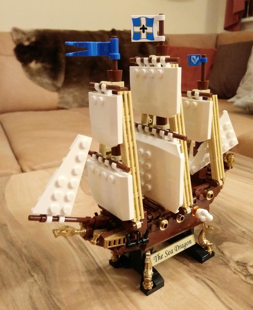 LEGO MOC The Sea Dragon by TOPACES | Rebrickable - Build with LEGO