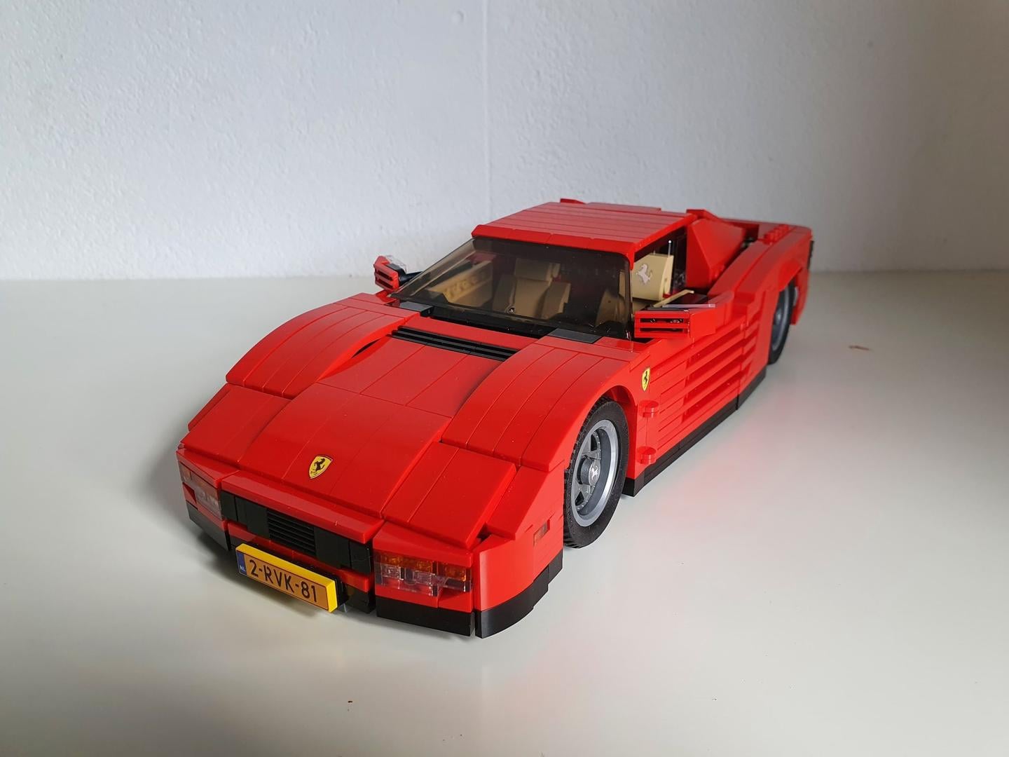 LEGO MOC Ferrari Testarossa, coupe, roadster, 2 in 1 instructions by ...