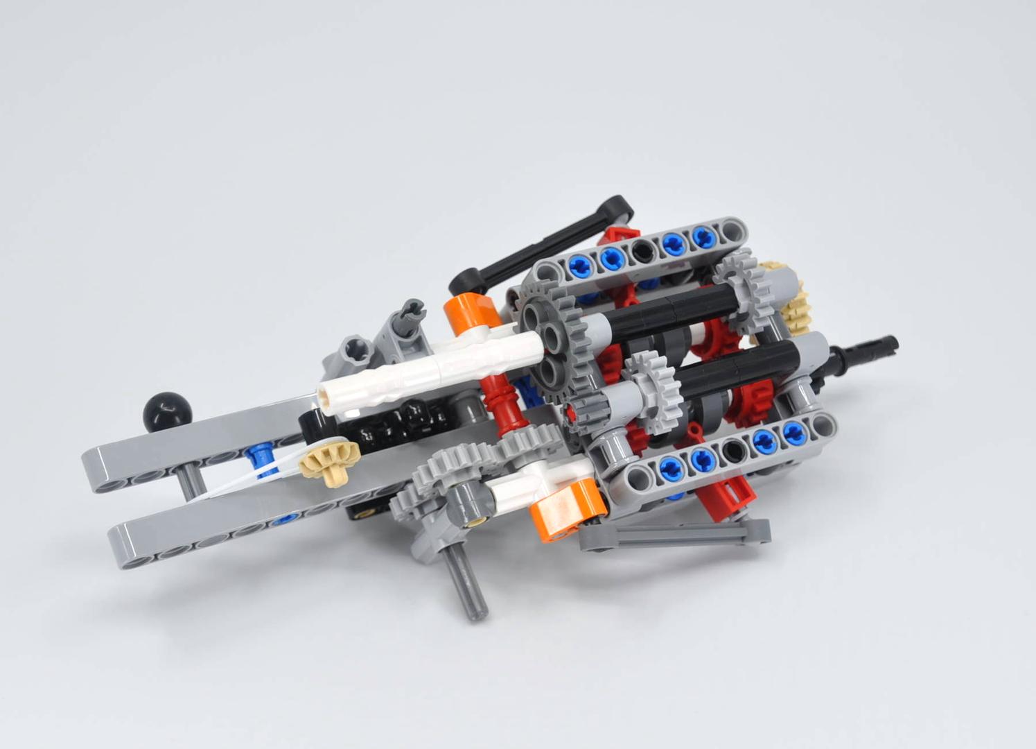 LEGO MOC-5234 LEGO compact 4-speed paddle-shift gearbox (Technic 2016 ...