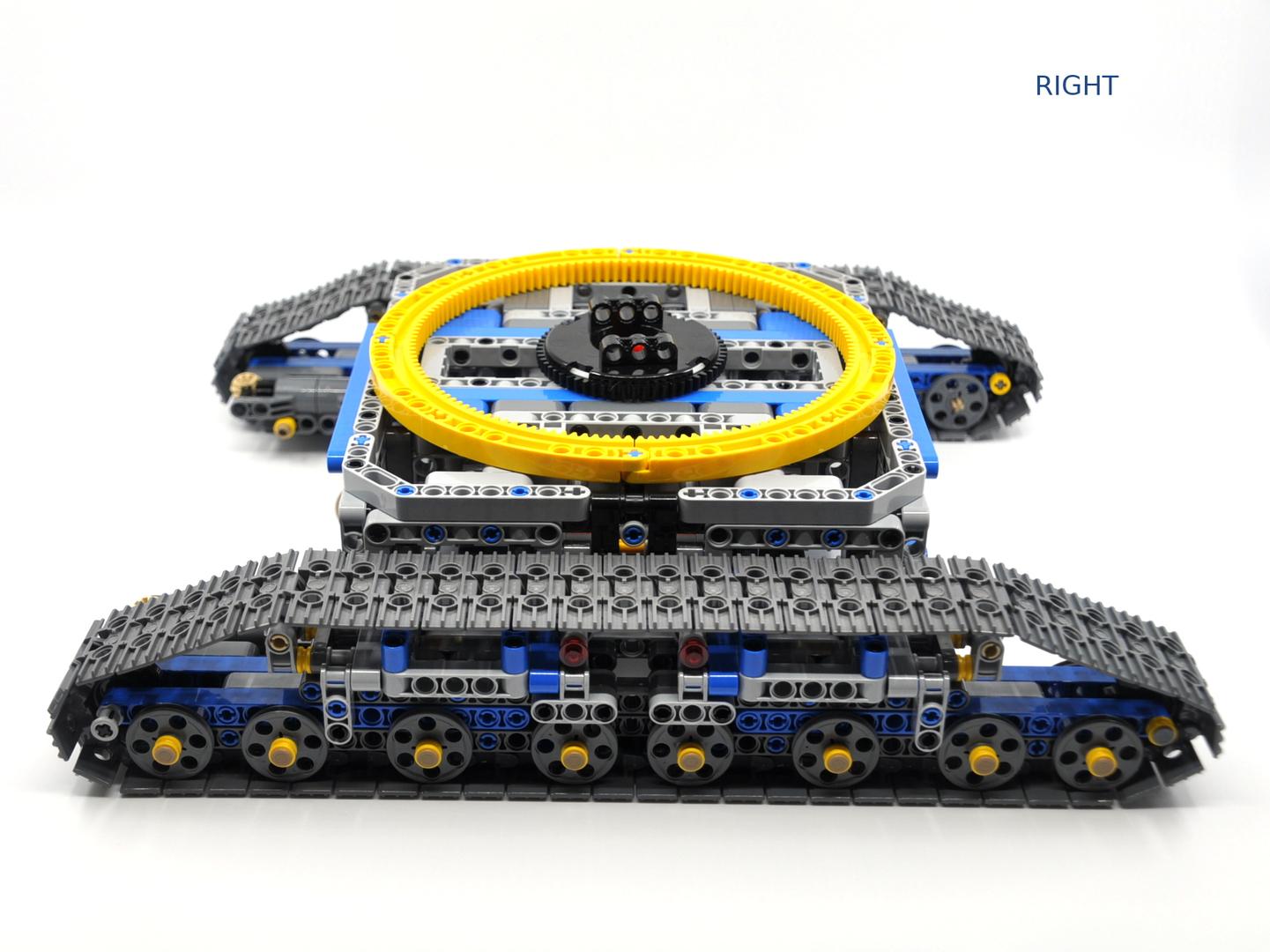 LEGO MOC MOC - Crawler Crane Track Base by HRU Bricks | Rebrickable ...