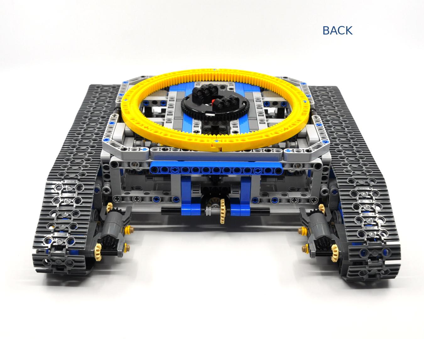 LEGO MOC MOC - Crawler Crane Track Base by HRU Bricks | Rebrickable ...