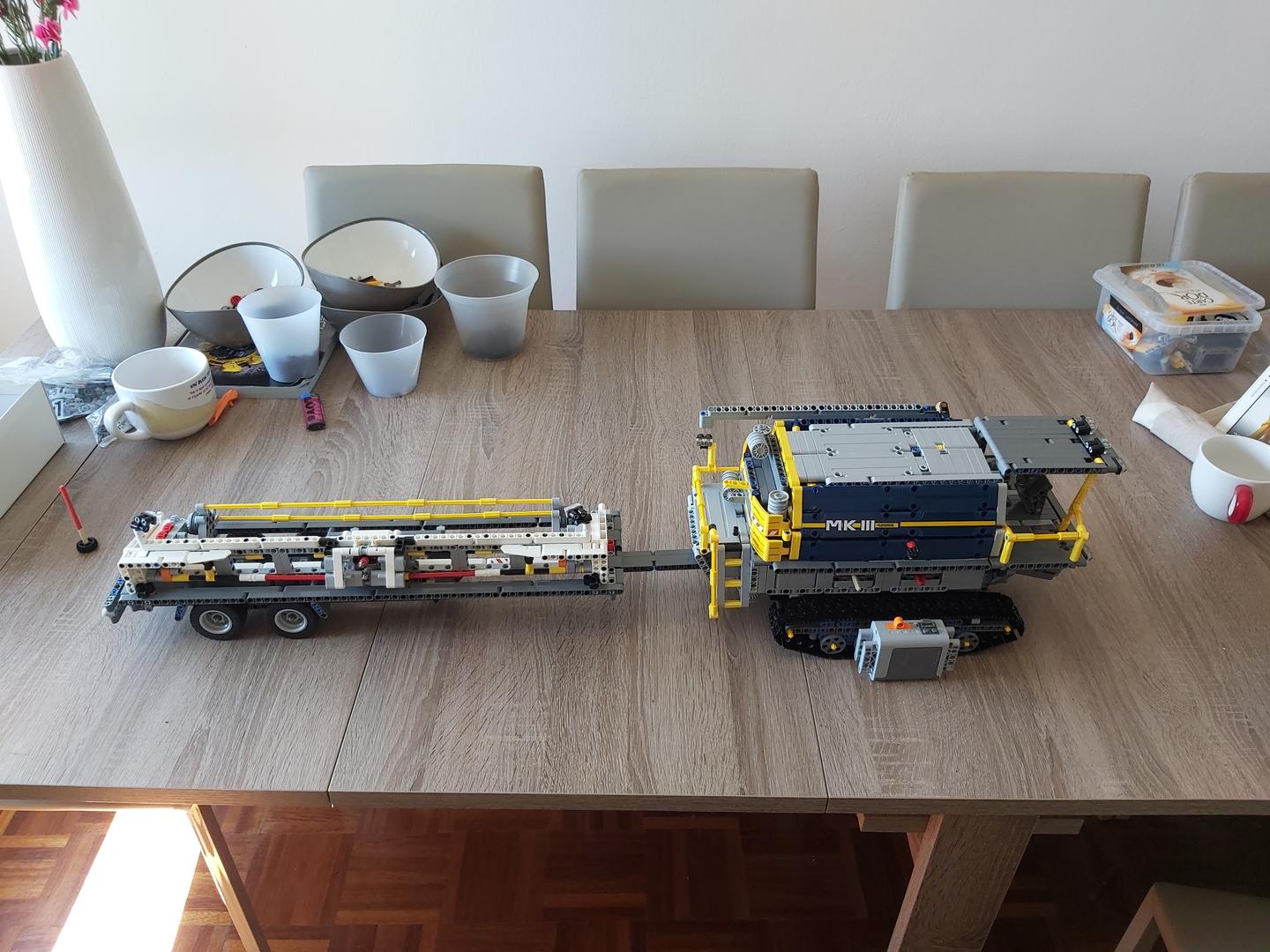 LEGO MOC Combine harvester: 42055 C model by BrickbyBrickTechnic ...