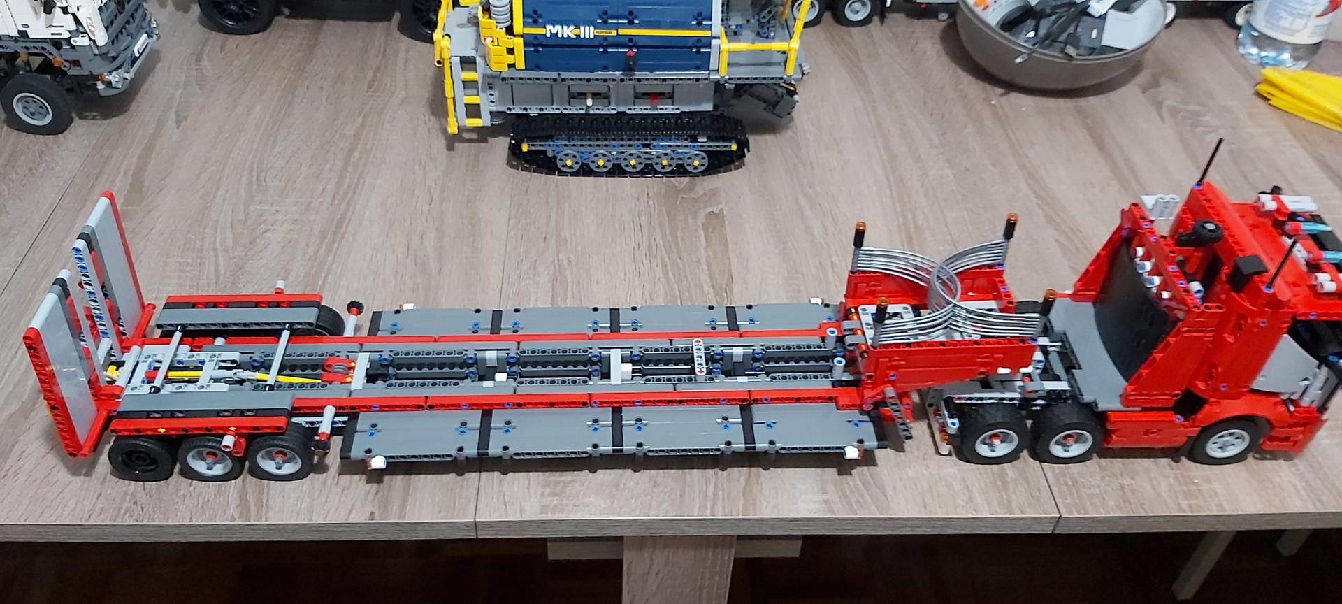 LEGO MOC Heavy Duty Truck & Trailer 42098 C-Model by time-hh ...