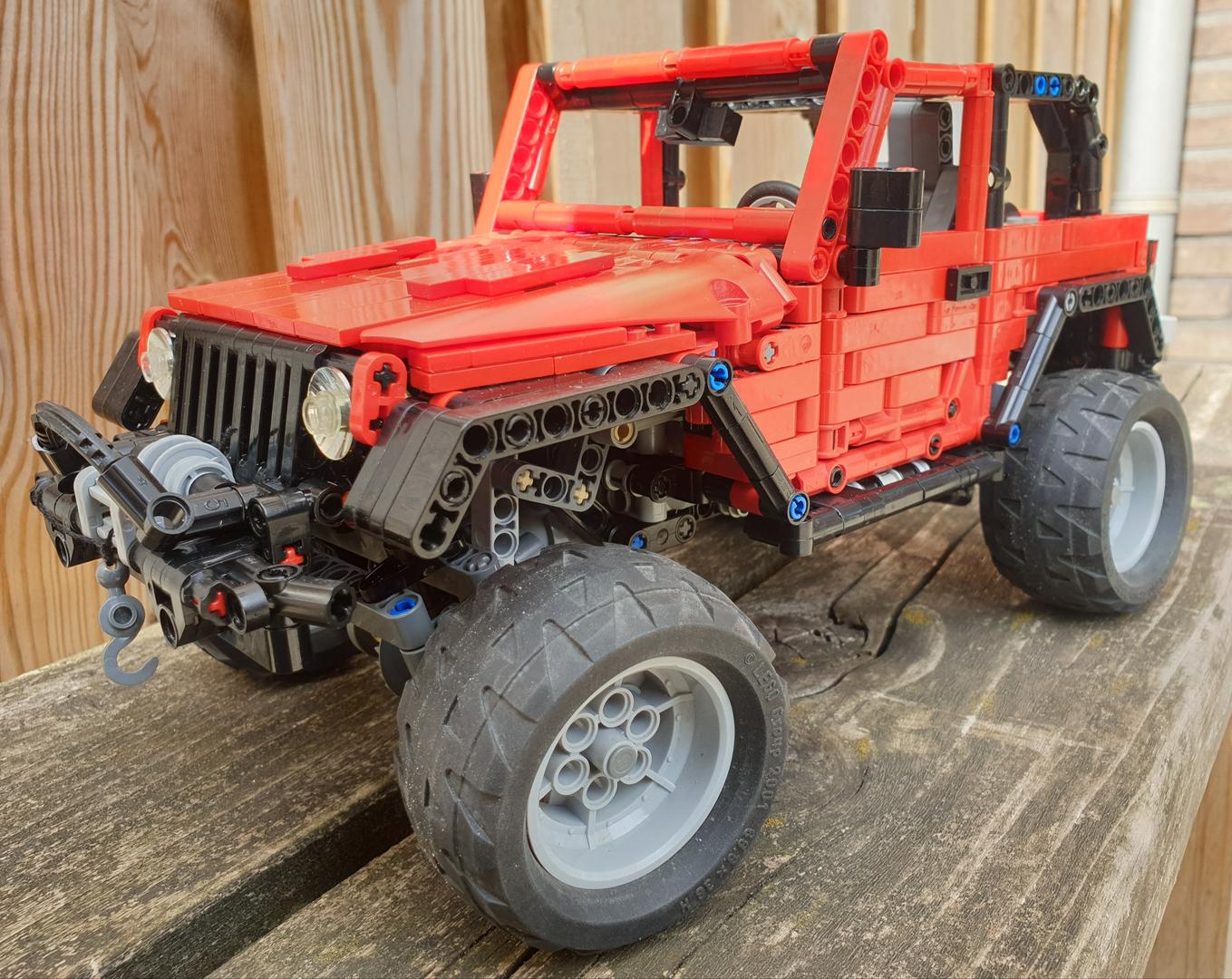 LEGO MOC Jeep Wrangler by Madoca1977 | Rebrickable - Build with LEGO