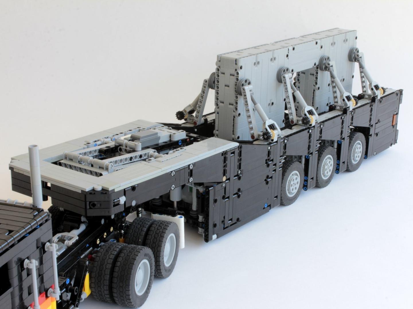LEGO MOC Inloader Semitrailer 19wide by efferman | Rebrickable - Build ...