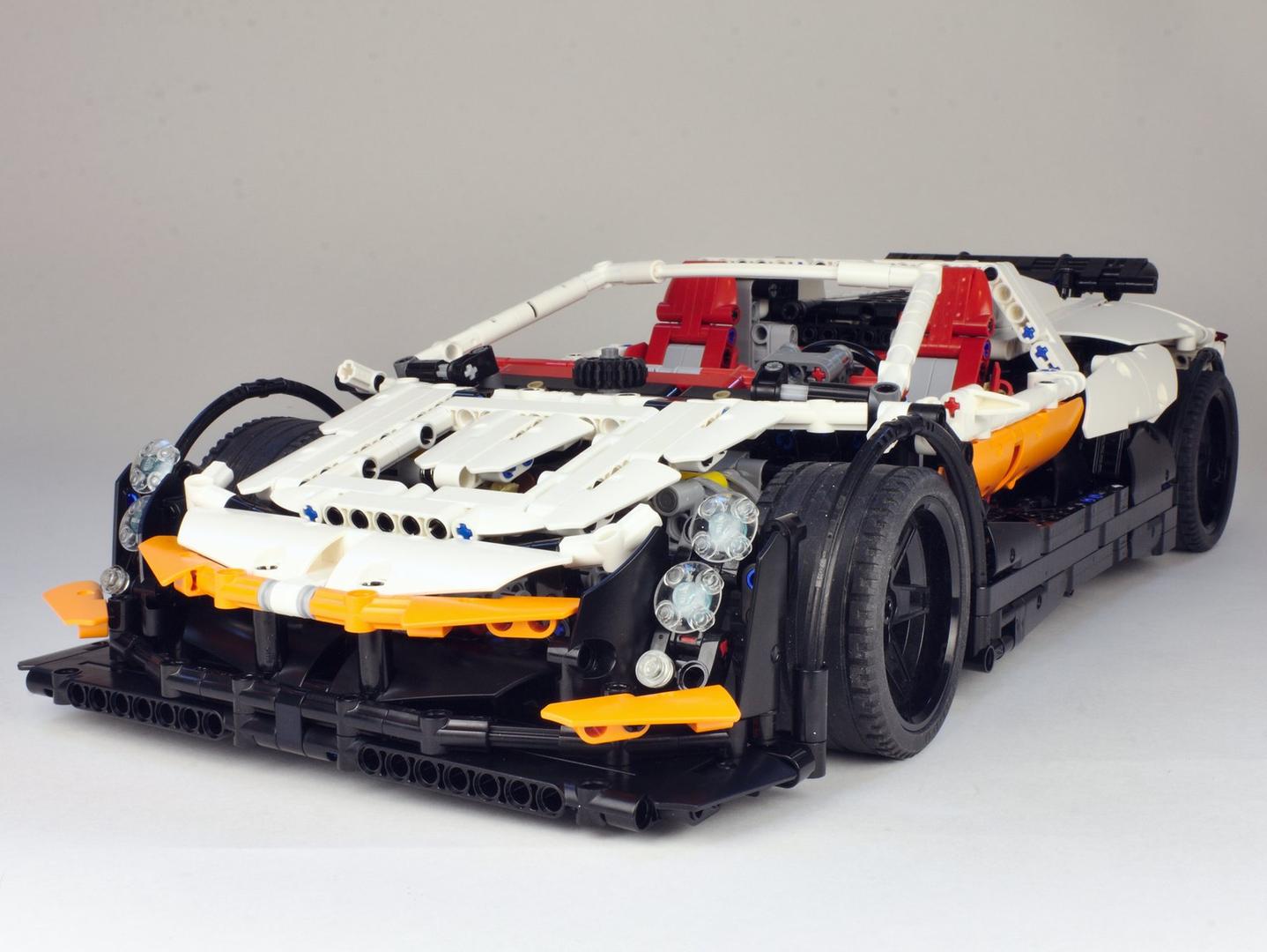 LEGO MOC Updated Simple Supercar by Lipko | Rebrickable - Build with LEGO