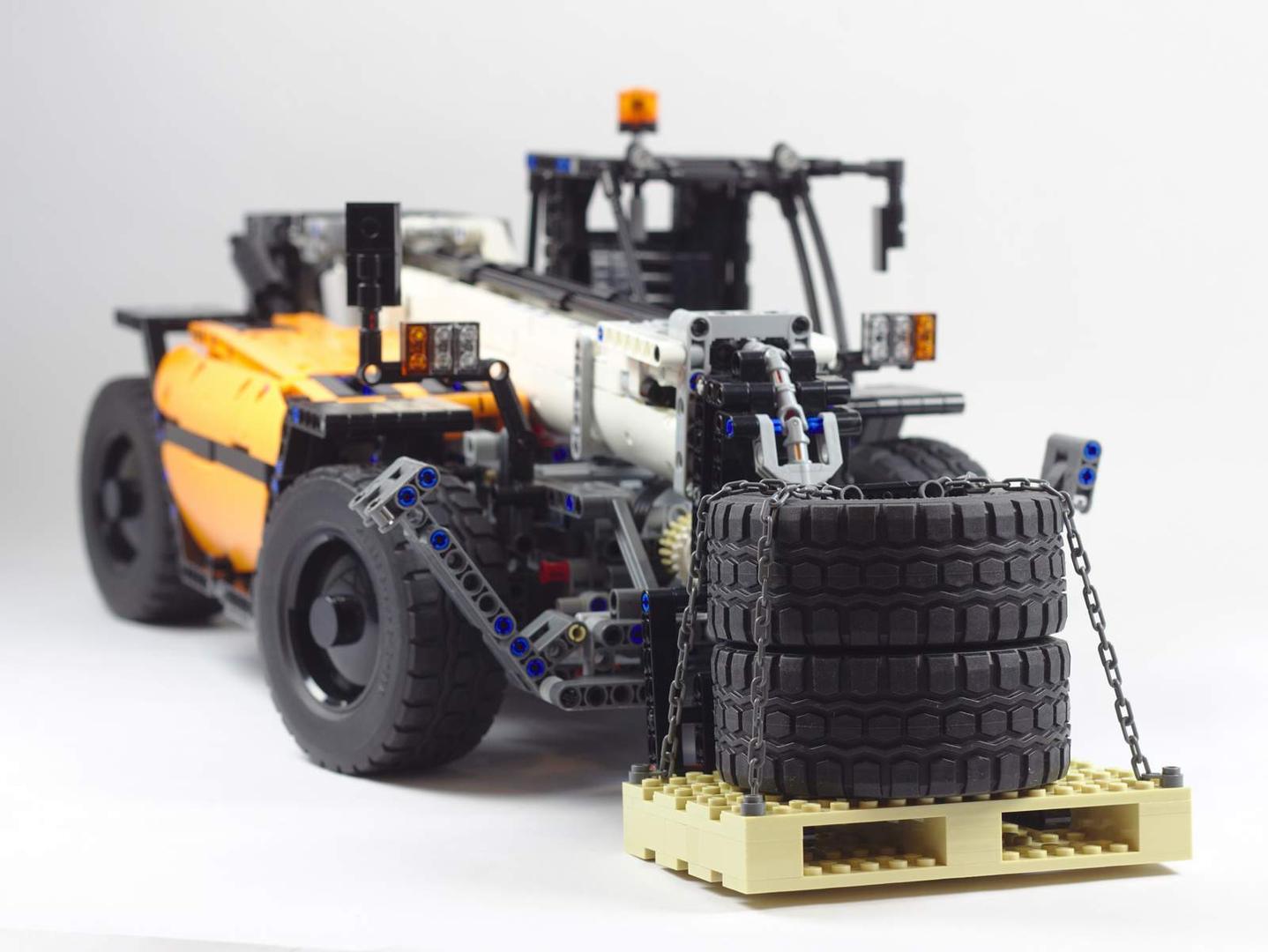 LEGO MOC Telehandler by Lipko | Rebrickable - Build with LEGO
