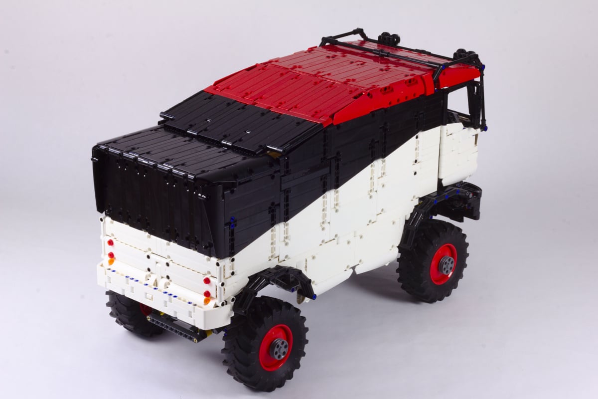 LEGO MOC Dakar Truck by Lucioswitch81 | Rebrickable - Build with LEGO