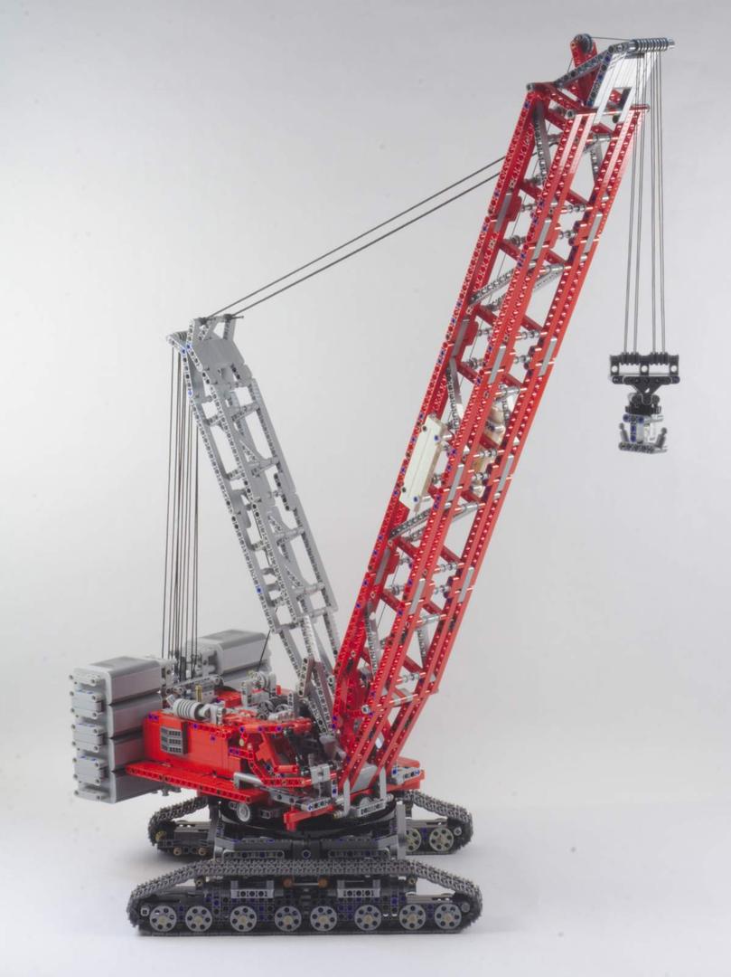 LEGO MOC MOC Crawler Crane by HRU Bricks | Rebrickable - Build with LEGO