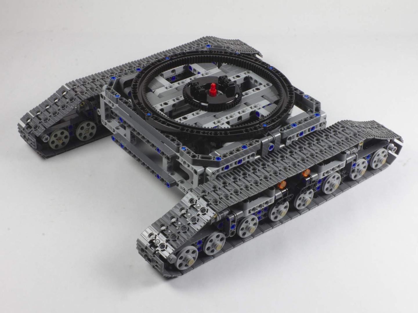 LEGO MOC MOC - Crawler Crane Track Base by HRU Bricks | Rebrickable ...