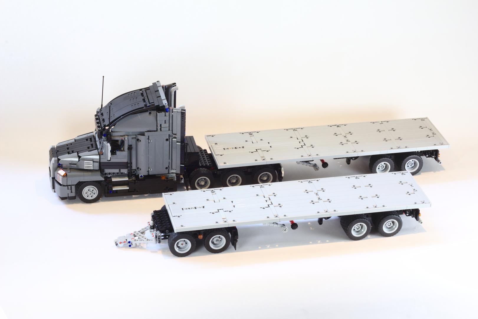 LEGO MOC Converter Dolly for 42078 Mack Anthem (2-axles, self-aligning ...