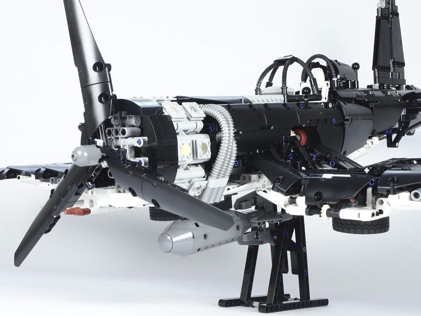 LEGO MOC Vought F4U Corsair by Joebot360 | Rebrickable - Build with LEGO