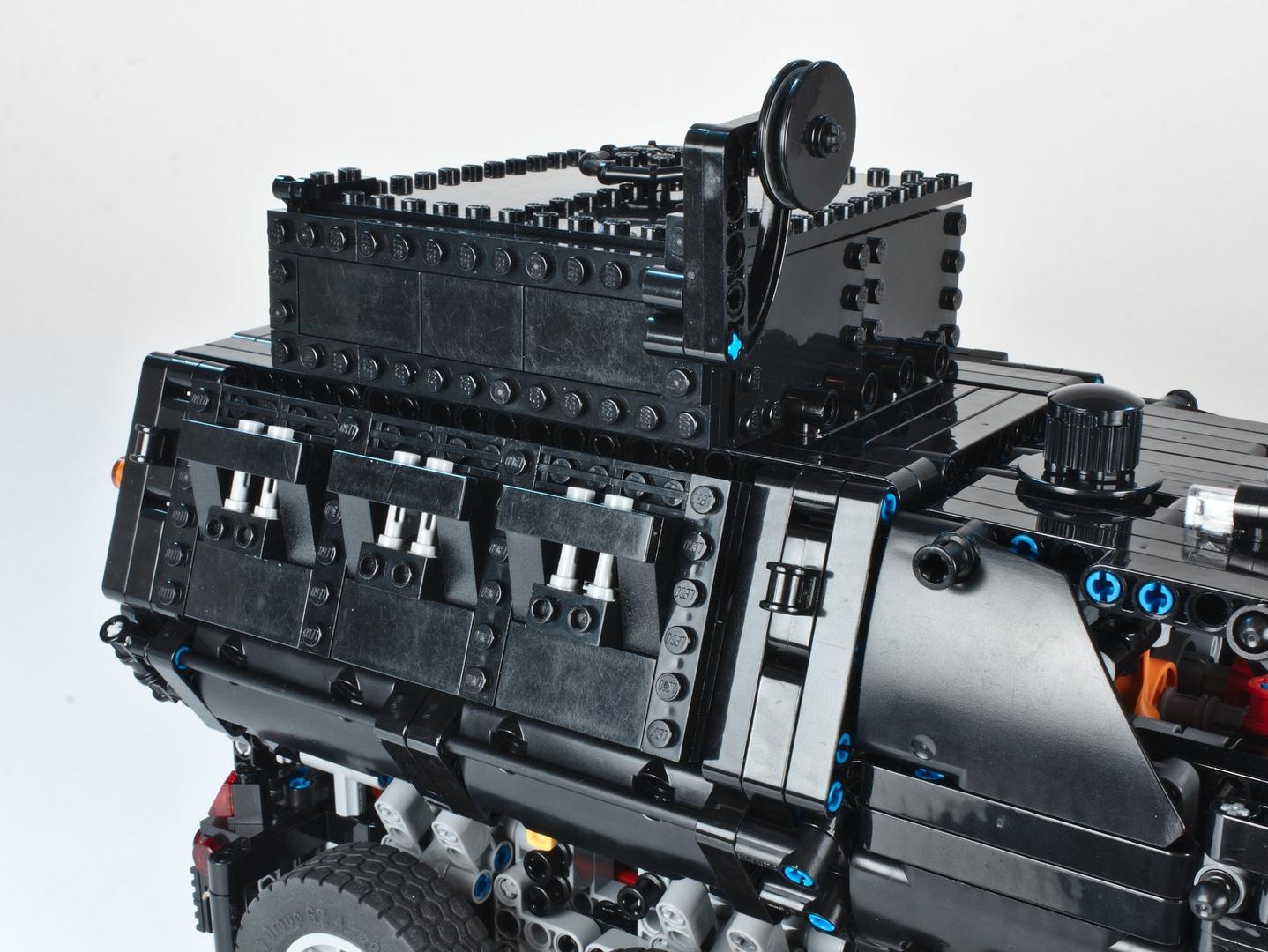 LEGO MOC 'The Beast' MRAP Truck by FPJ | Rebrickable - Build with LEGO