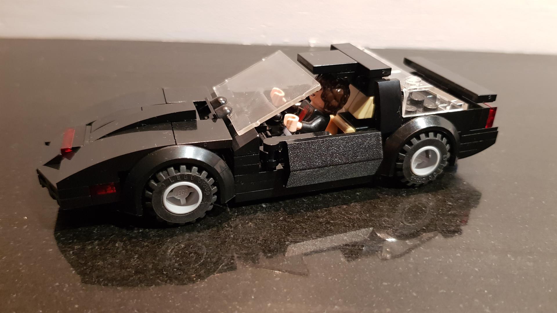 LEGO MOC KITT from Knight Rider by jerrybuildsbricks | Rebrickable ...