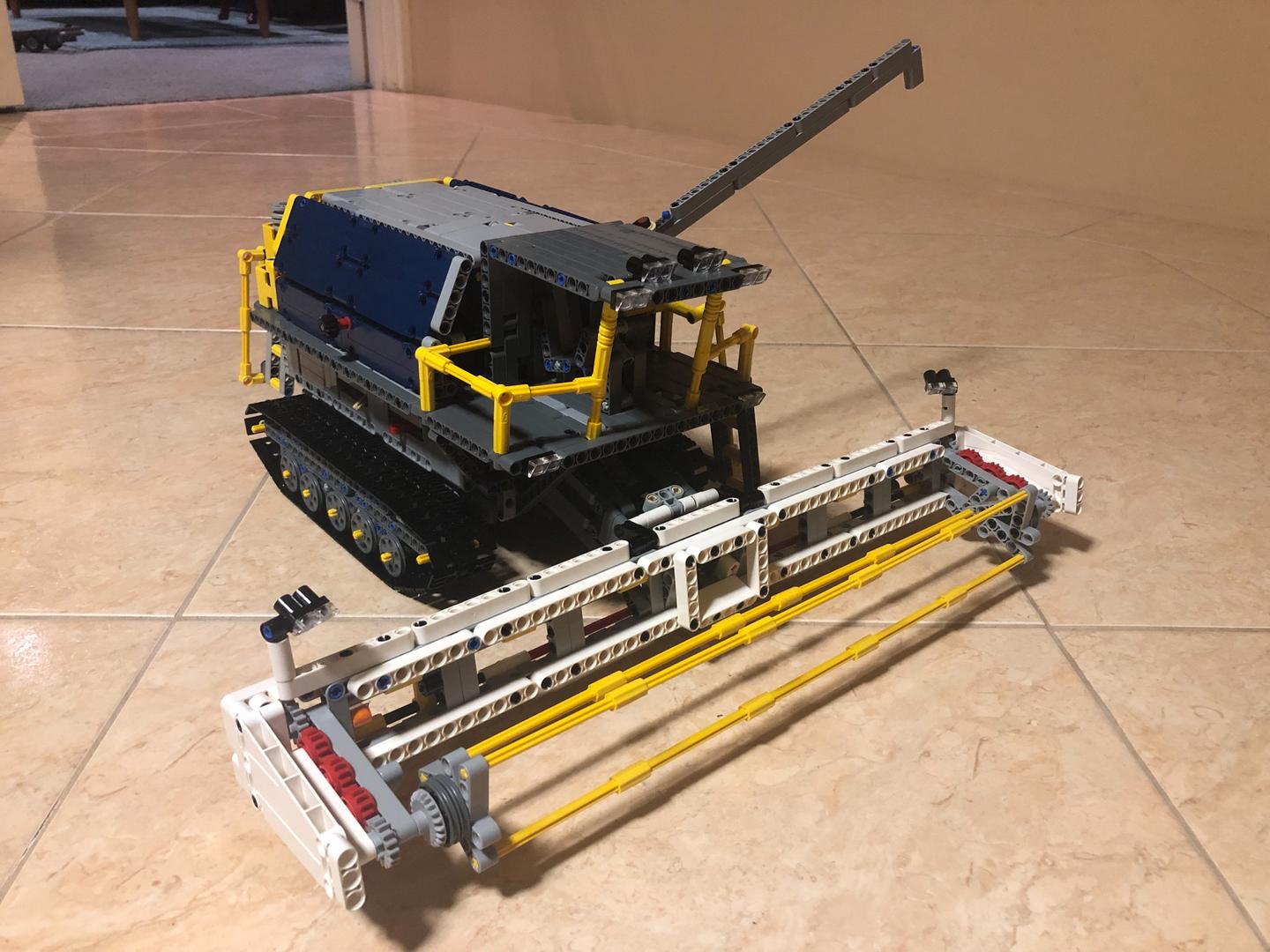 LEGO MOC Combine harvester: 42055 C model by BrickbyBrickTechnic ...