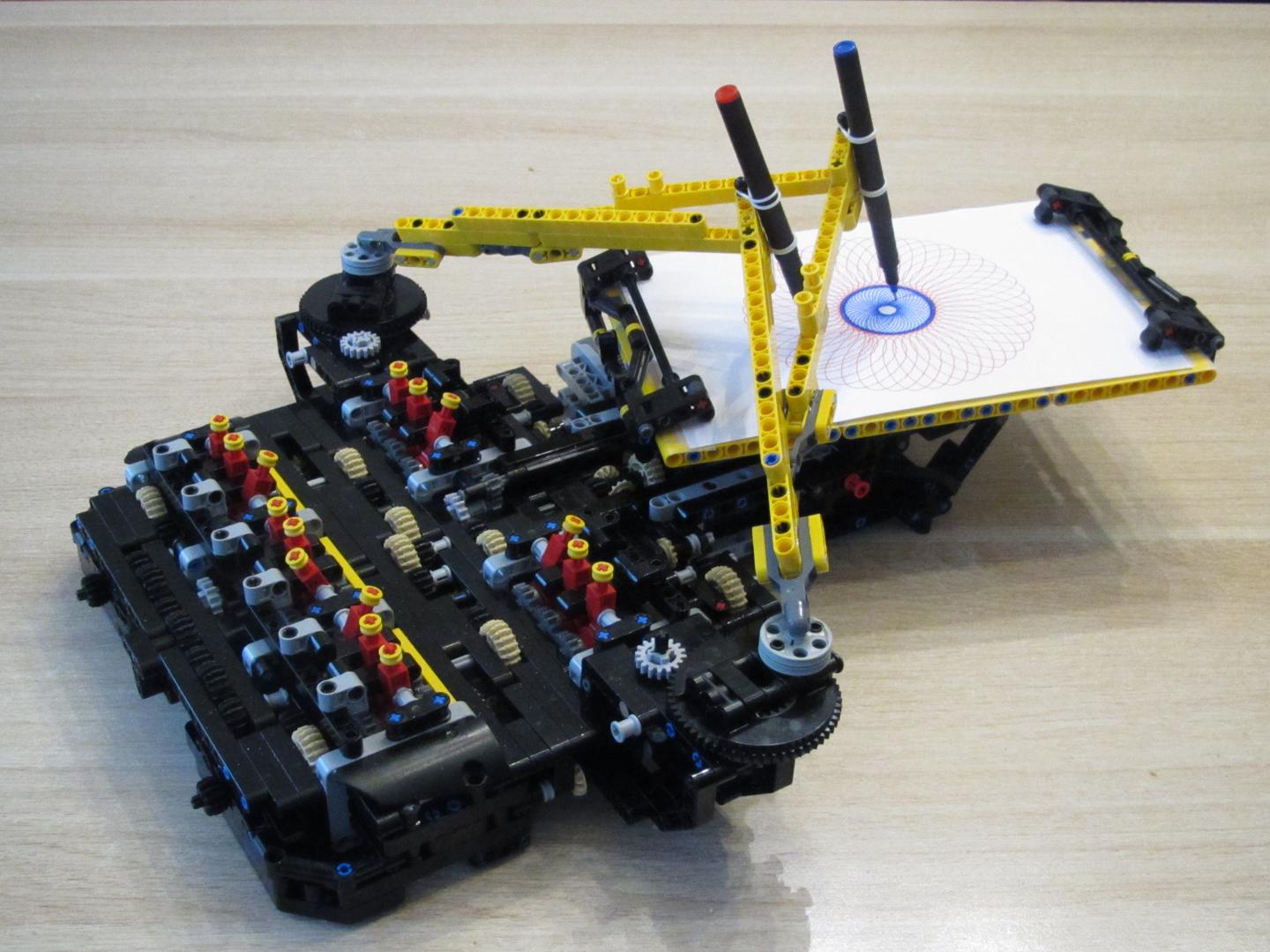 LEGO MOC Spirograph V2 by JEPPO | Rebrickable - Build with LEGO