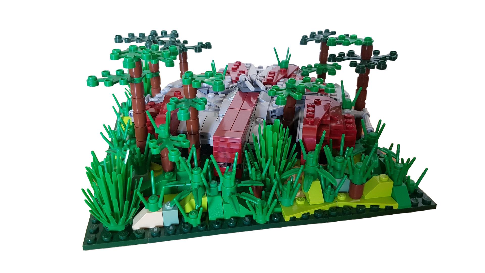 LEGO MOC Ebon Hawk by Brix23 | Rebrickable - Build with LEGO
