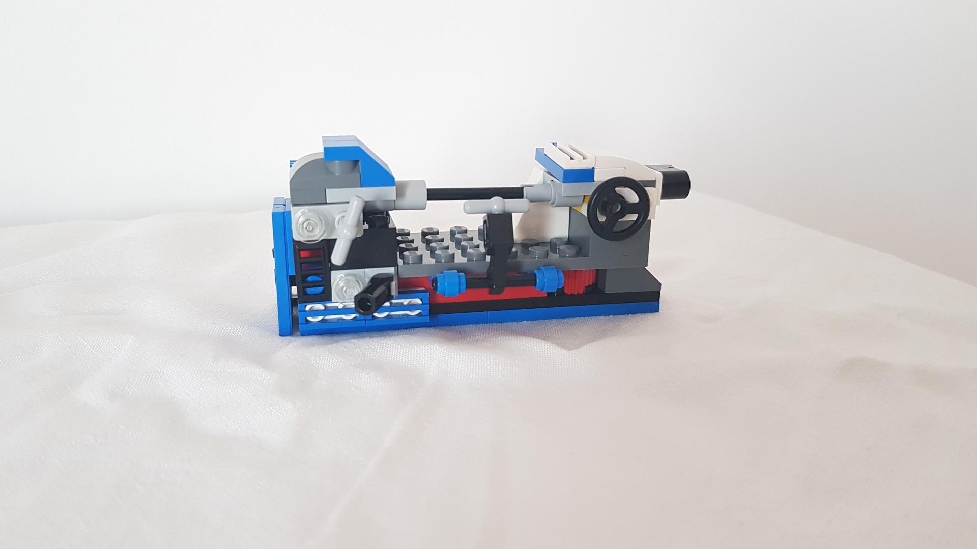 LEGO MOC 31087 - Lathe Machine by KlintIsztvud | Rebrickable - Build ...