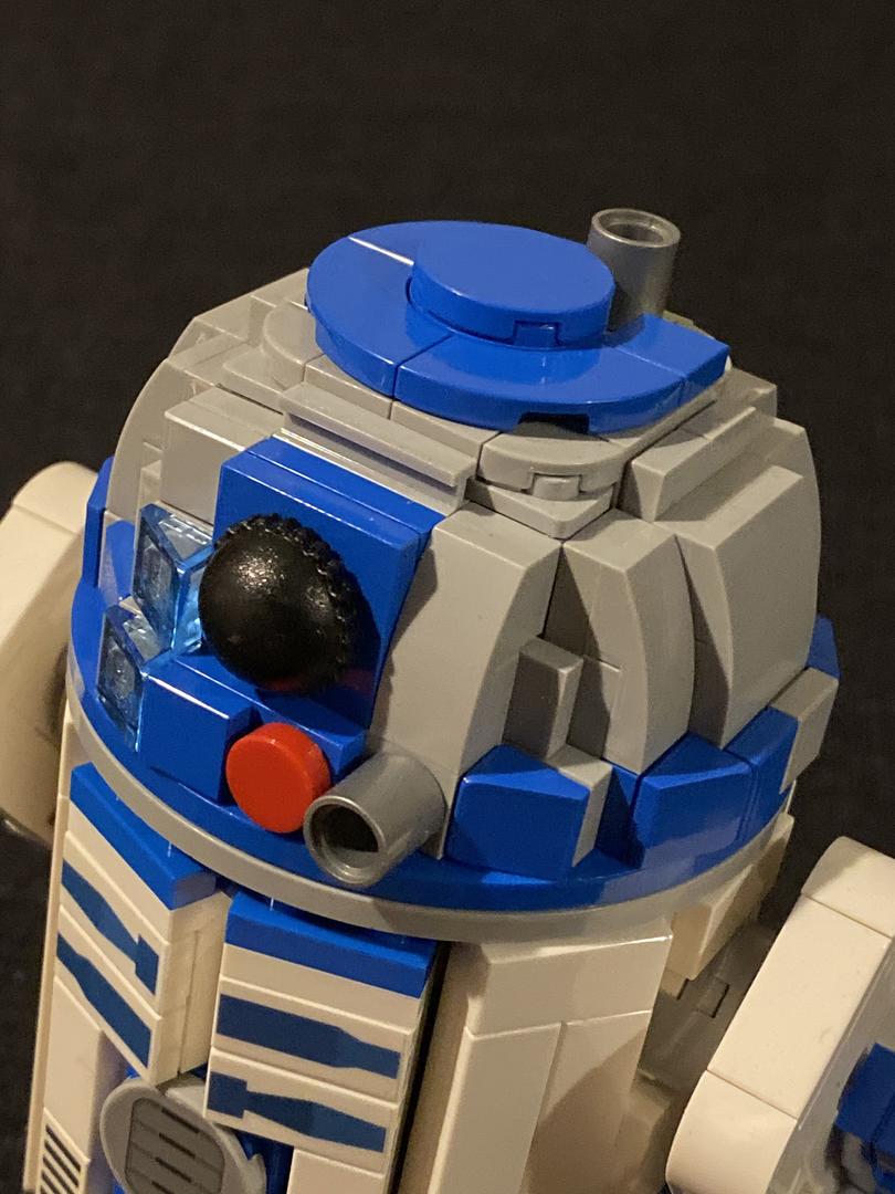 LEGO MOC Roundified Head-Mod for Mid-size R2-D2 by DanSto by TOPACES ...