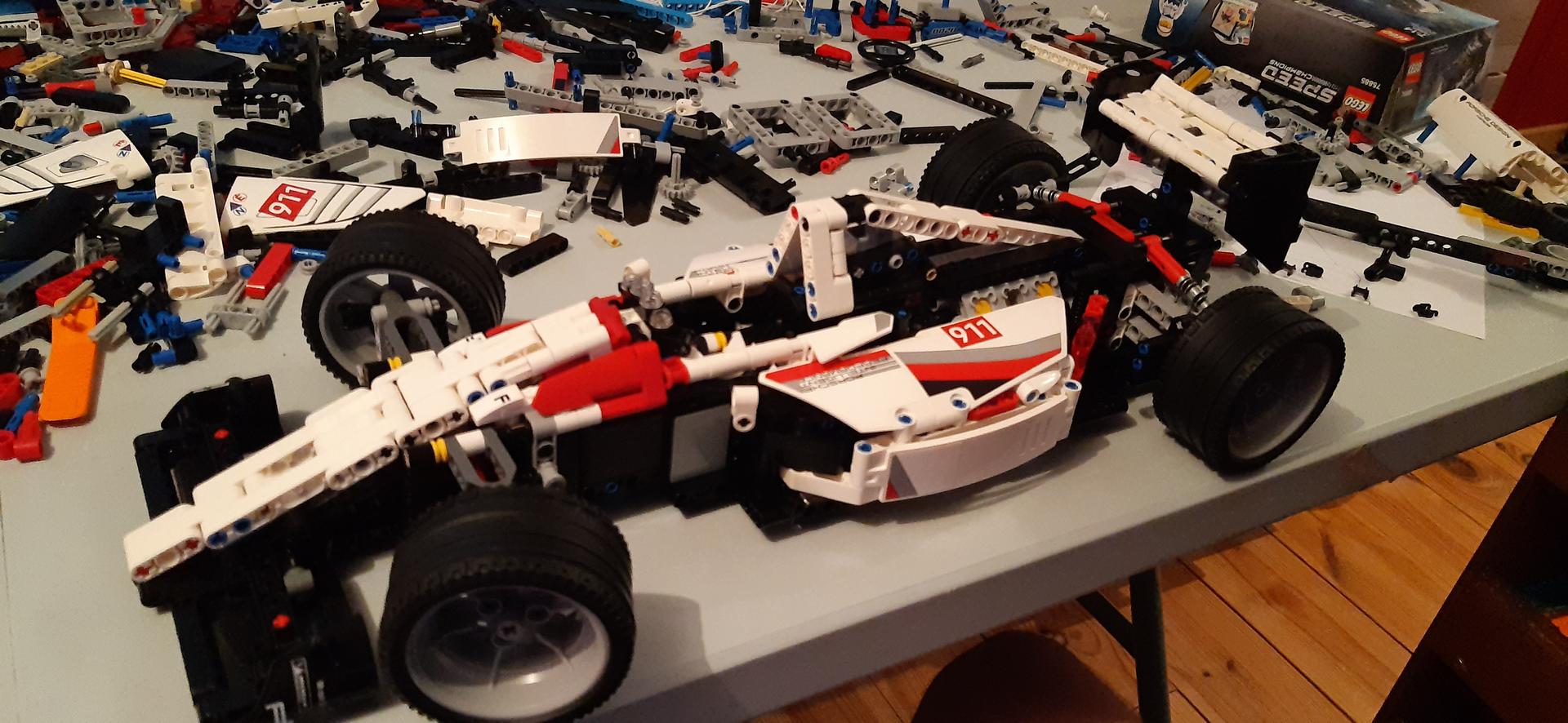 LEGO MOC-42817 42096 B-Model The Formula Machine (Technic > Model ...