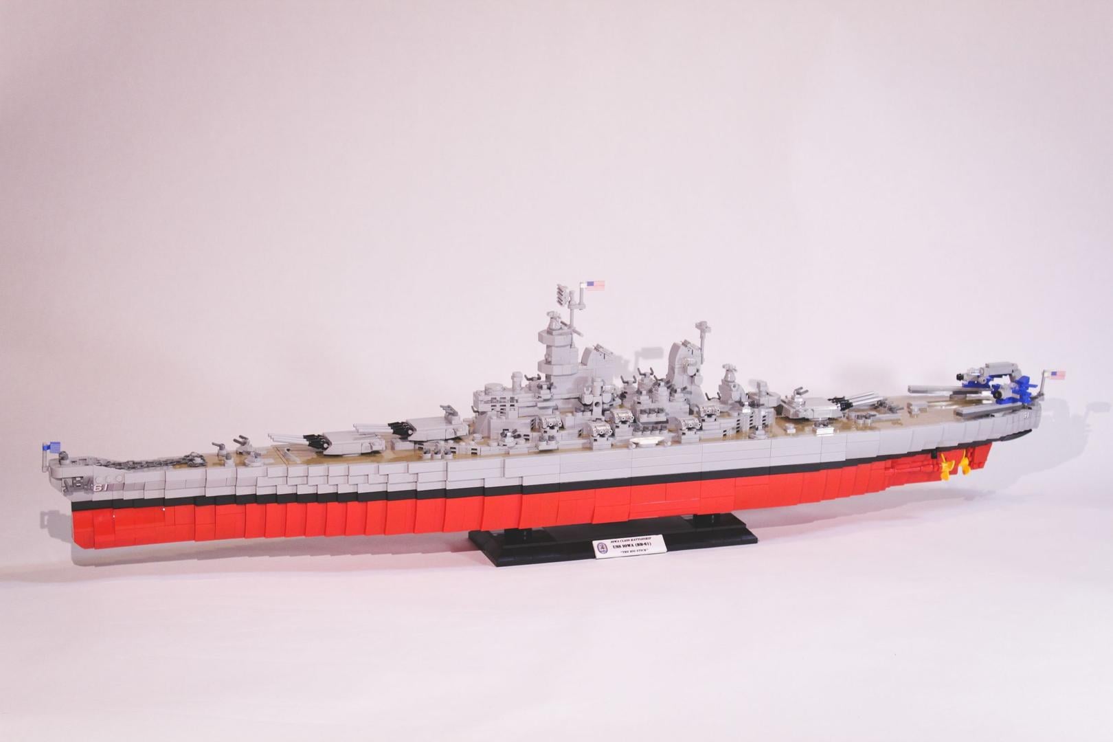 LEGO MOC Iowa-Class Battleship USS Missouri (BB-63) by TOPACES ...
