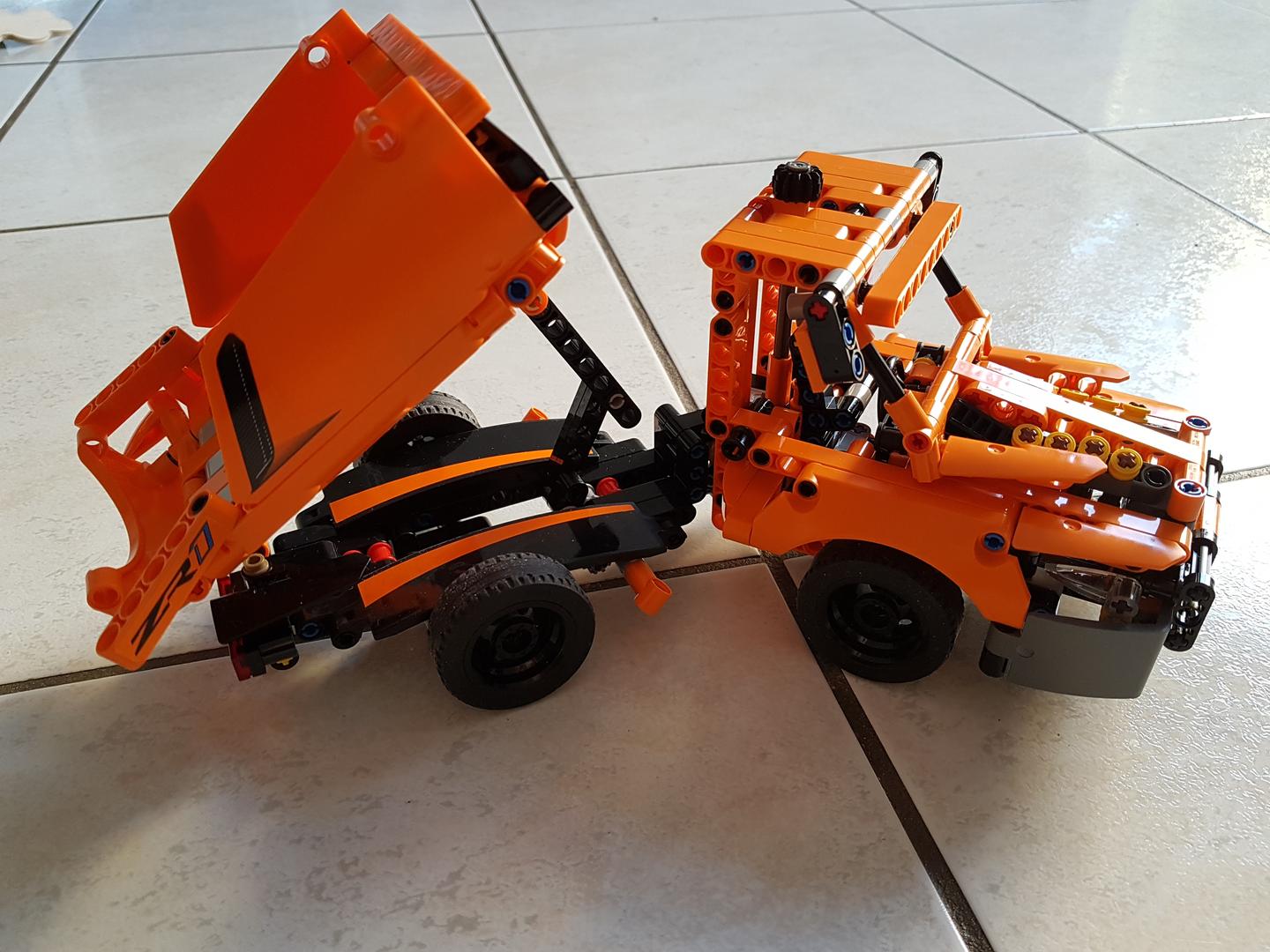 LEGO MOC 42093 Dump Truck by Nequmodiva | Rebrickable - Build with LEGO