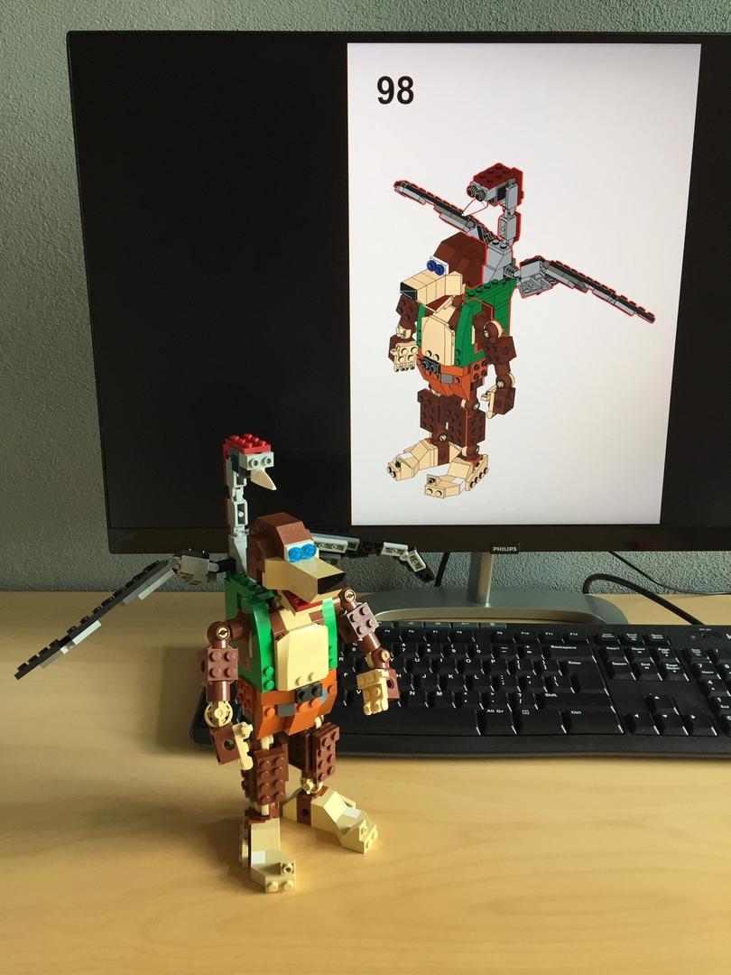 LEGO MOC-45620 4884 Banjo Kazooie (Creator 2011) | Rebrickable - Build ...