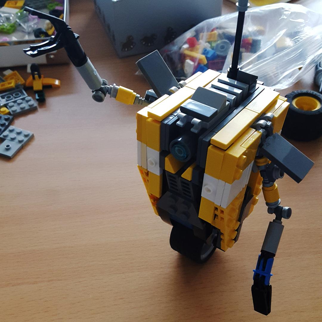 LEGO MOC Claptrap (CL4P-TP) by daarken | Rebrickable - Build with LEGO