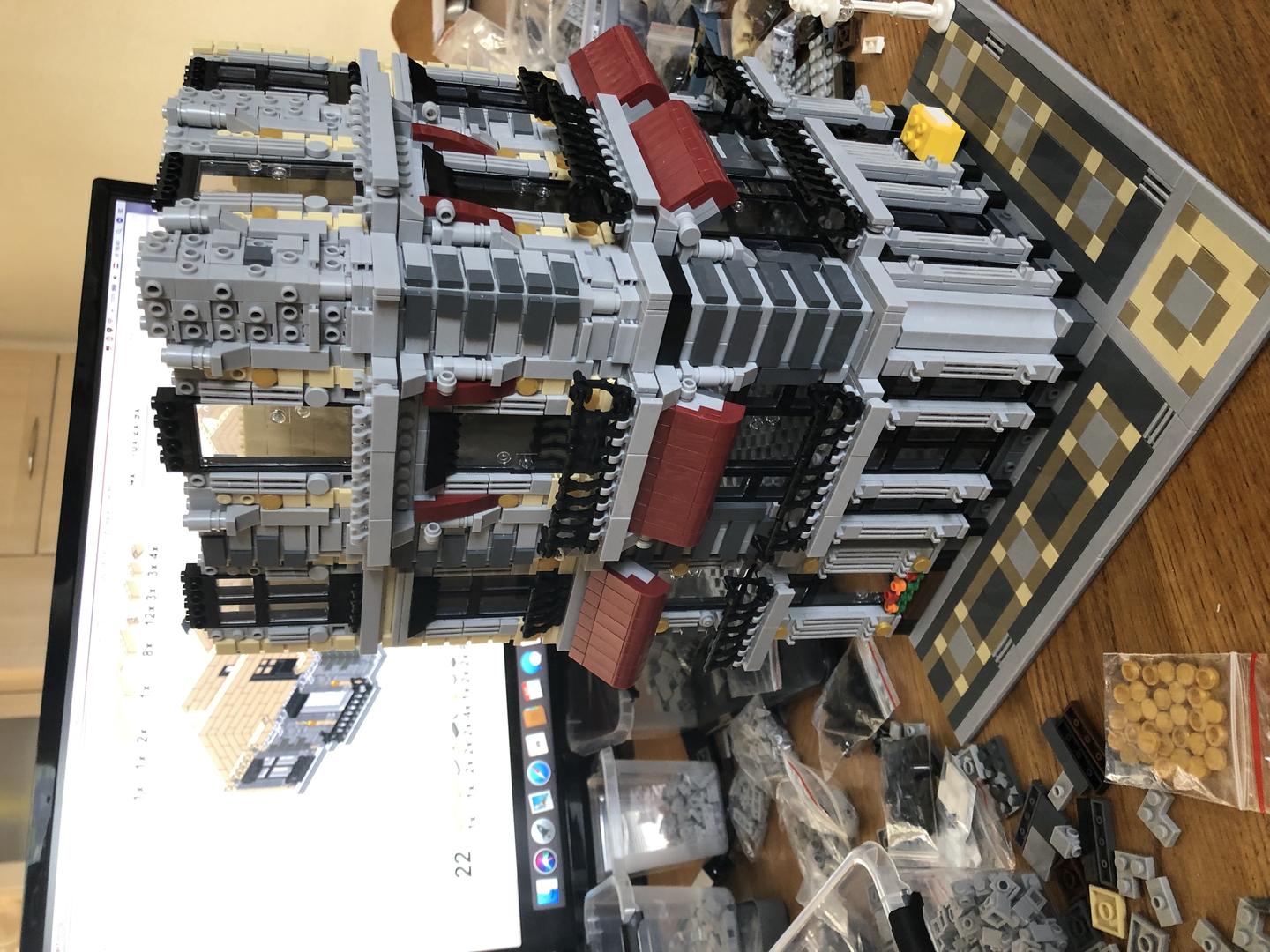 LEGO MOC Custom Modular Building - Cafe Hotel by CustomBricks.de ...