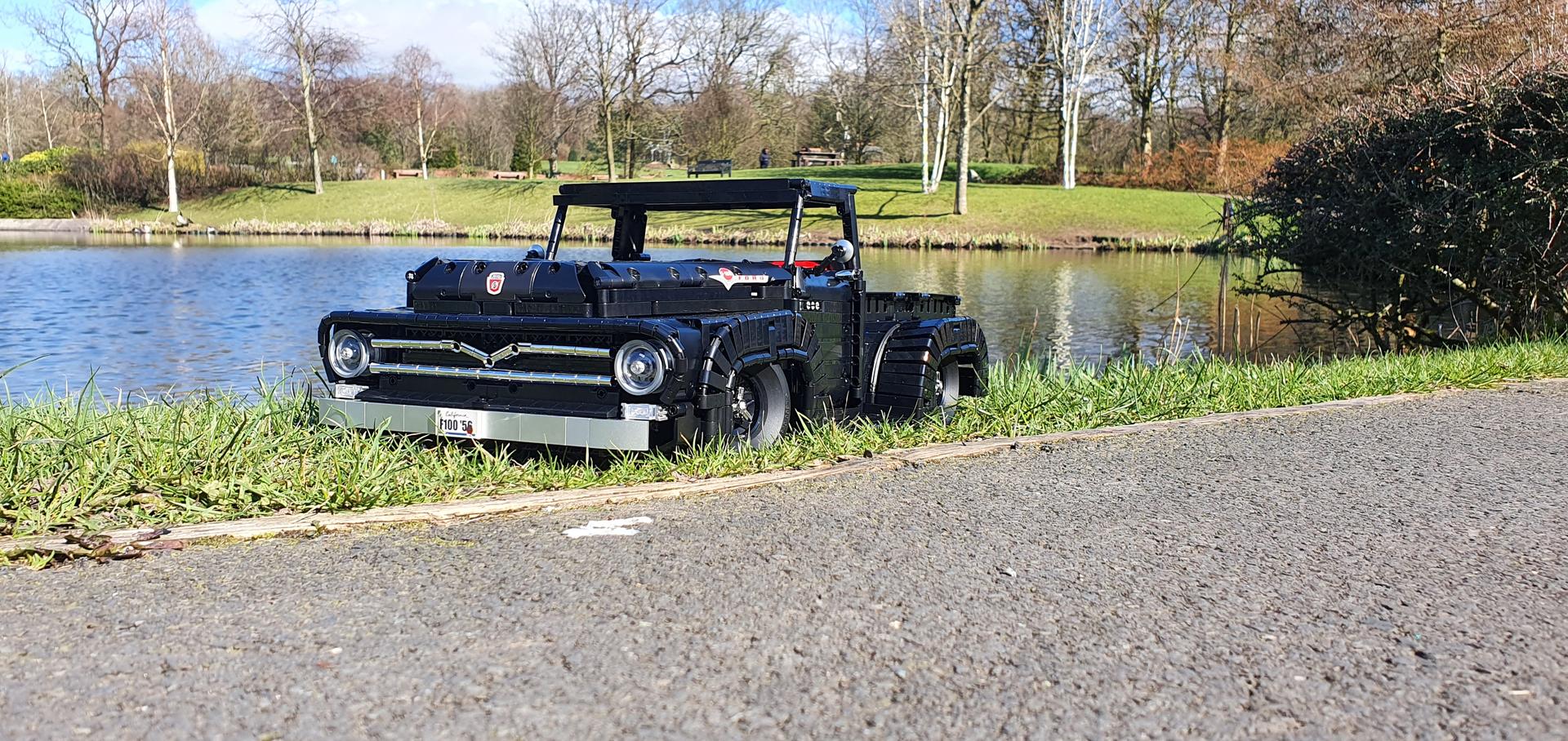 LEGO MOC Ford F100 by Loxlego | Rebrickable - Build with LEGO