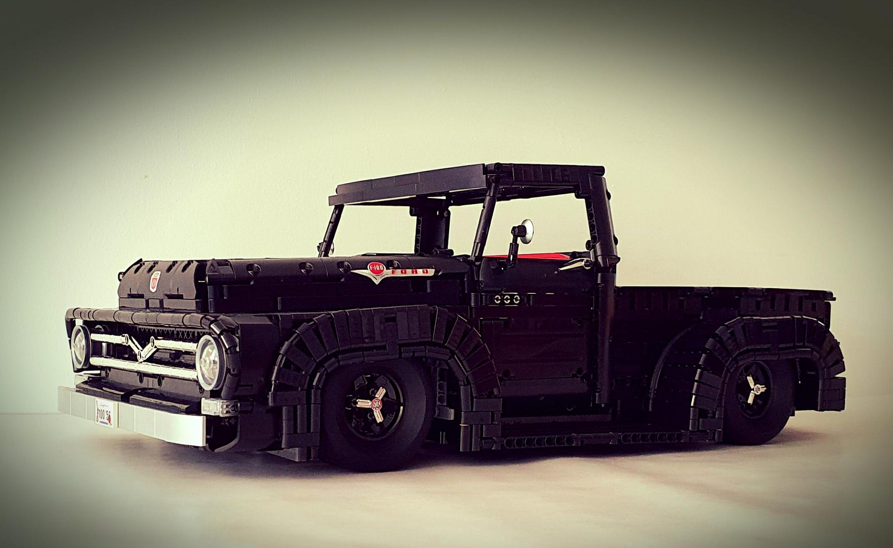 LEGO MOC Ford F100 by Loxlego | Rebrickable - Build with LEGO