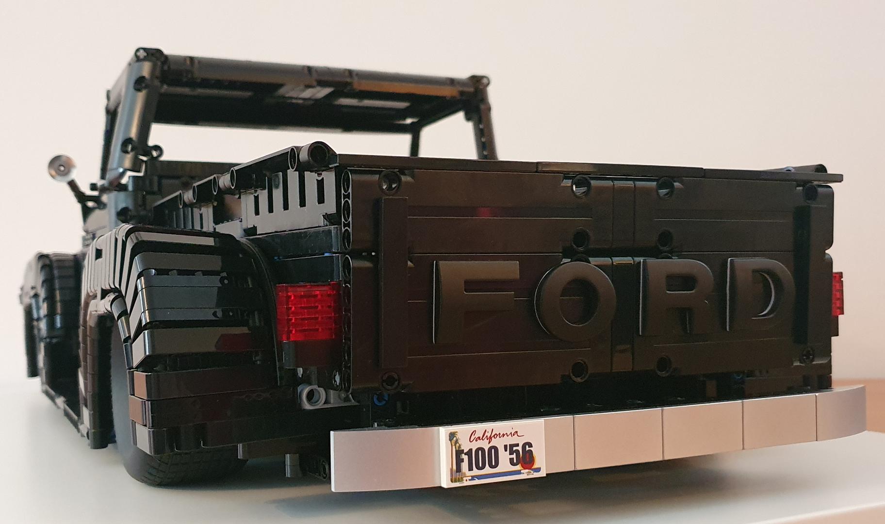 LEGO MOC Ford F100 by Loxlego | Rebrickable - Build with LEGO