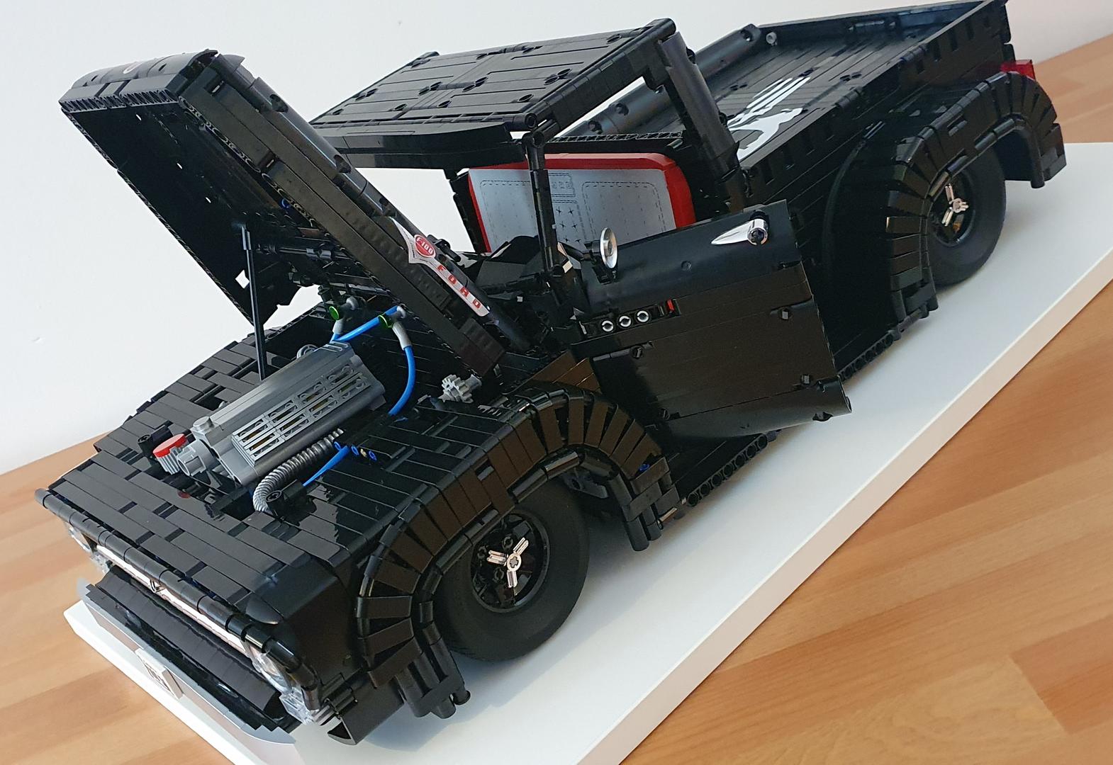 LEGO MOC Ford F100 by Loxlego | Rebrickable - Build with LEGO