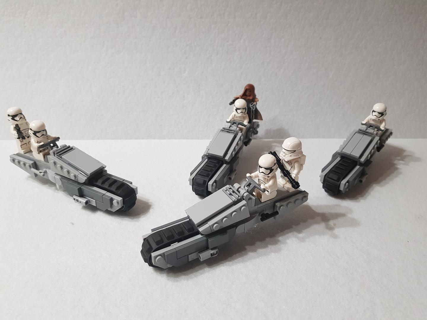 LEGO MOC First Order Treadspeeder by EDGE OF BRICKS | Rebrickable ...