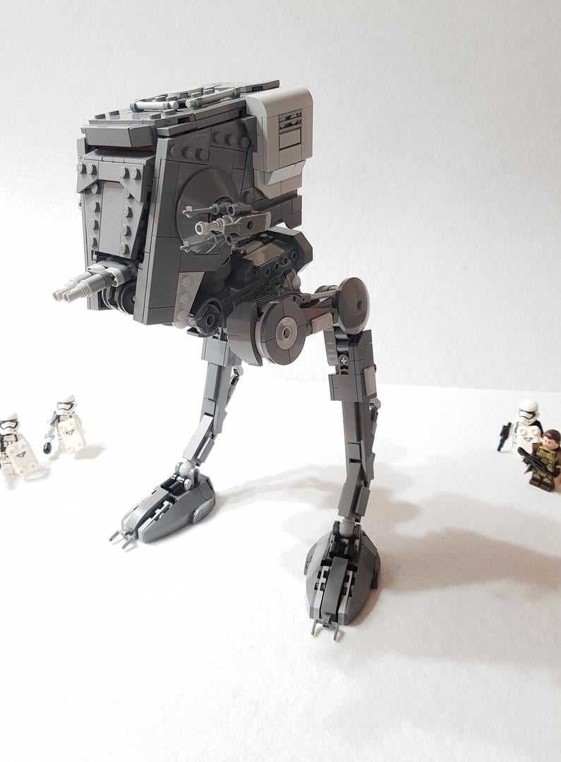 LEGO MOC First Order AT-ST Walker by EDGE OF BRICKS | Rebrickable ...