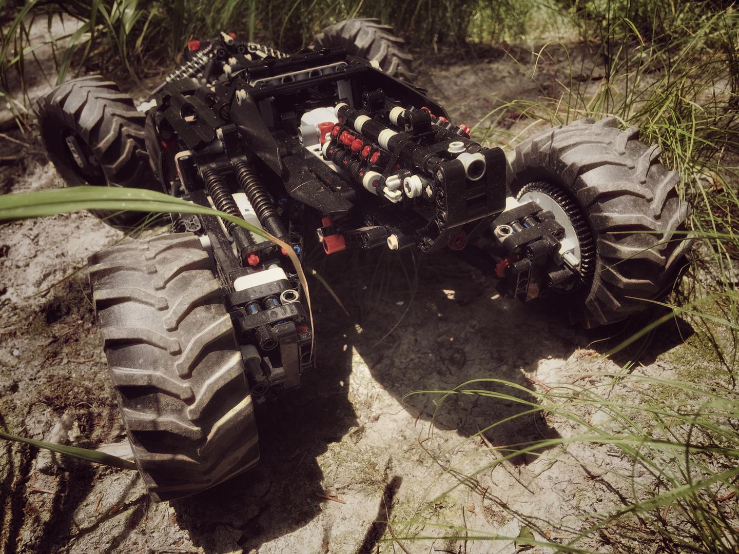 LEGO MOC 4WD RC Buggy by Didumos | Rebrickable - Build with LEGO