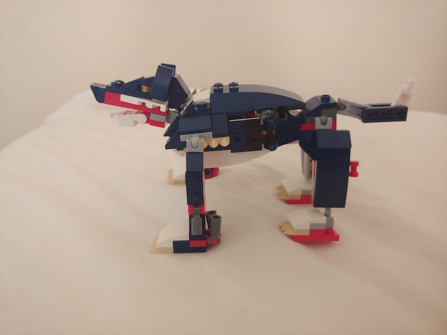 LEGO MOC Deep Blue: Wolf Transformer by Ailurophelia | Rebrickable ...