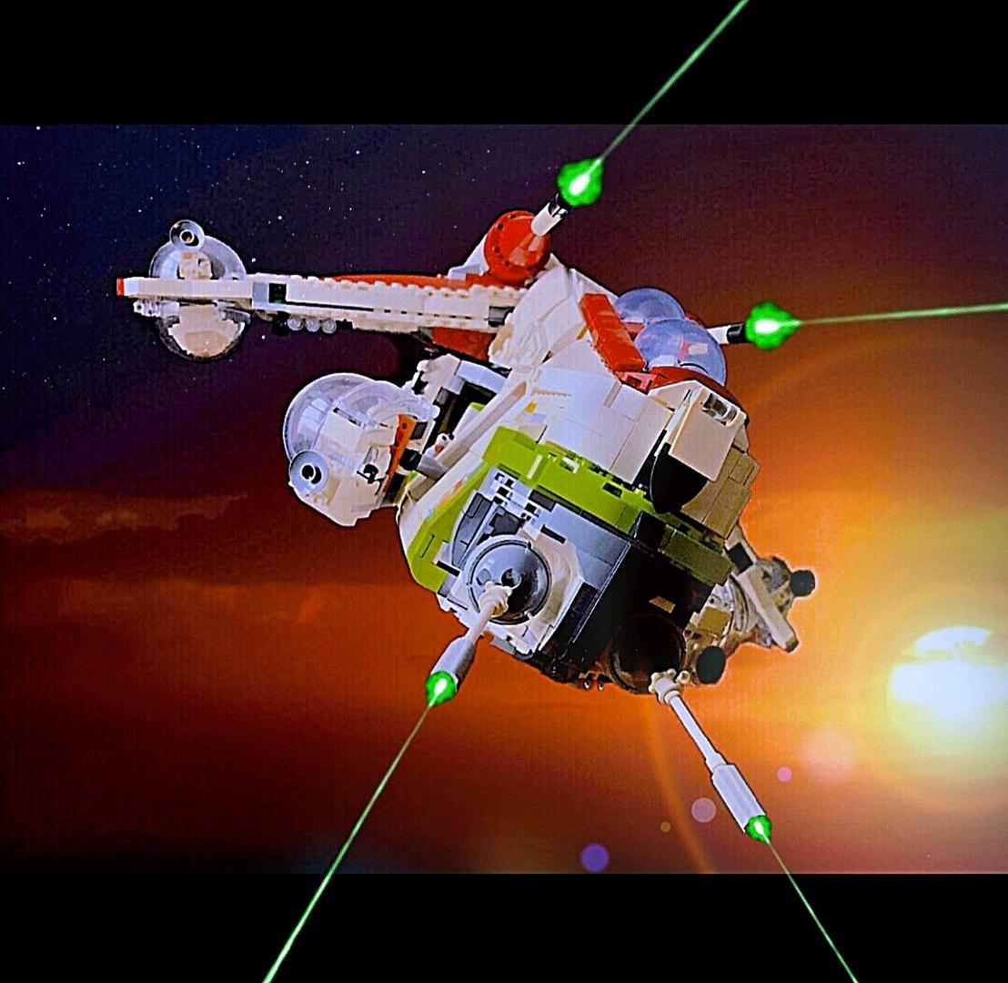 LEGO MOC Republic Gunship by wheelsspinnin | Rebrickable - Build with LEGO