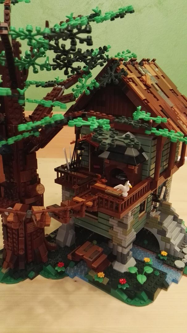 LEGO MOC Lonely Hut by nobsta | Rebrickable - Build with LEGO