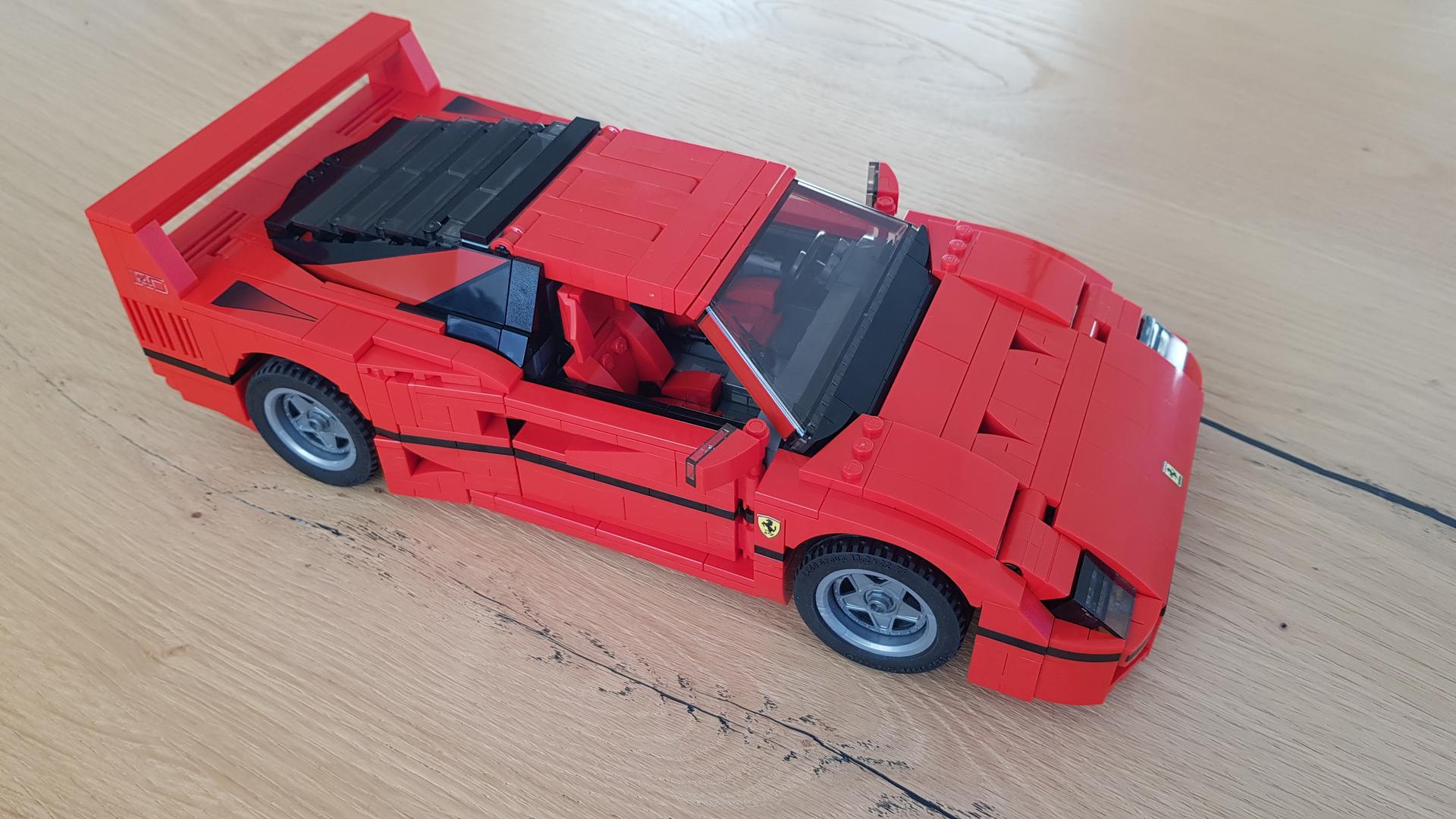 LEGO MOC 10248 Ferrari F40 MOD by NKubate | Rebrickable - Build with LEGO