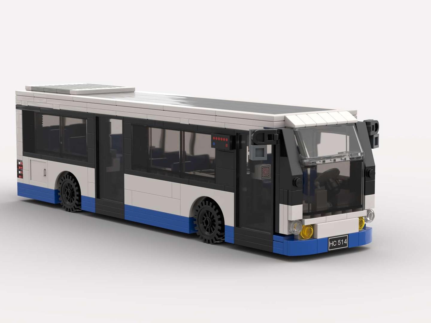 LEGO MOC GVB-Bus by john_brickmold | Rebrickable - Build with LEGO