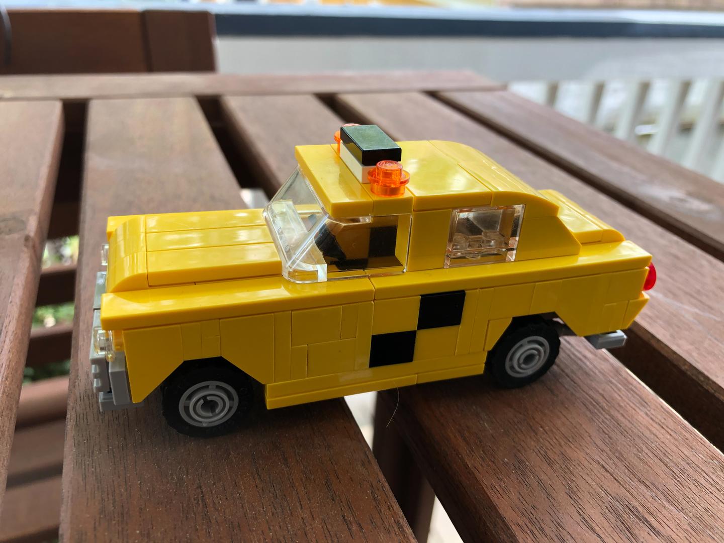 LEGO MOC-14997 Old Taxi Cab (Town > City 2018) | Rebrickable - Build ...