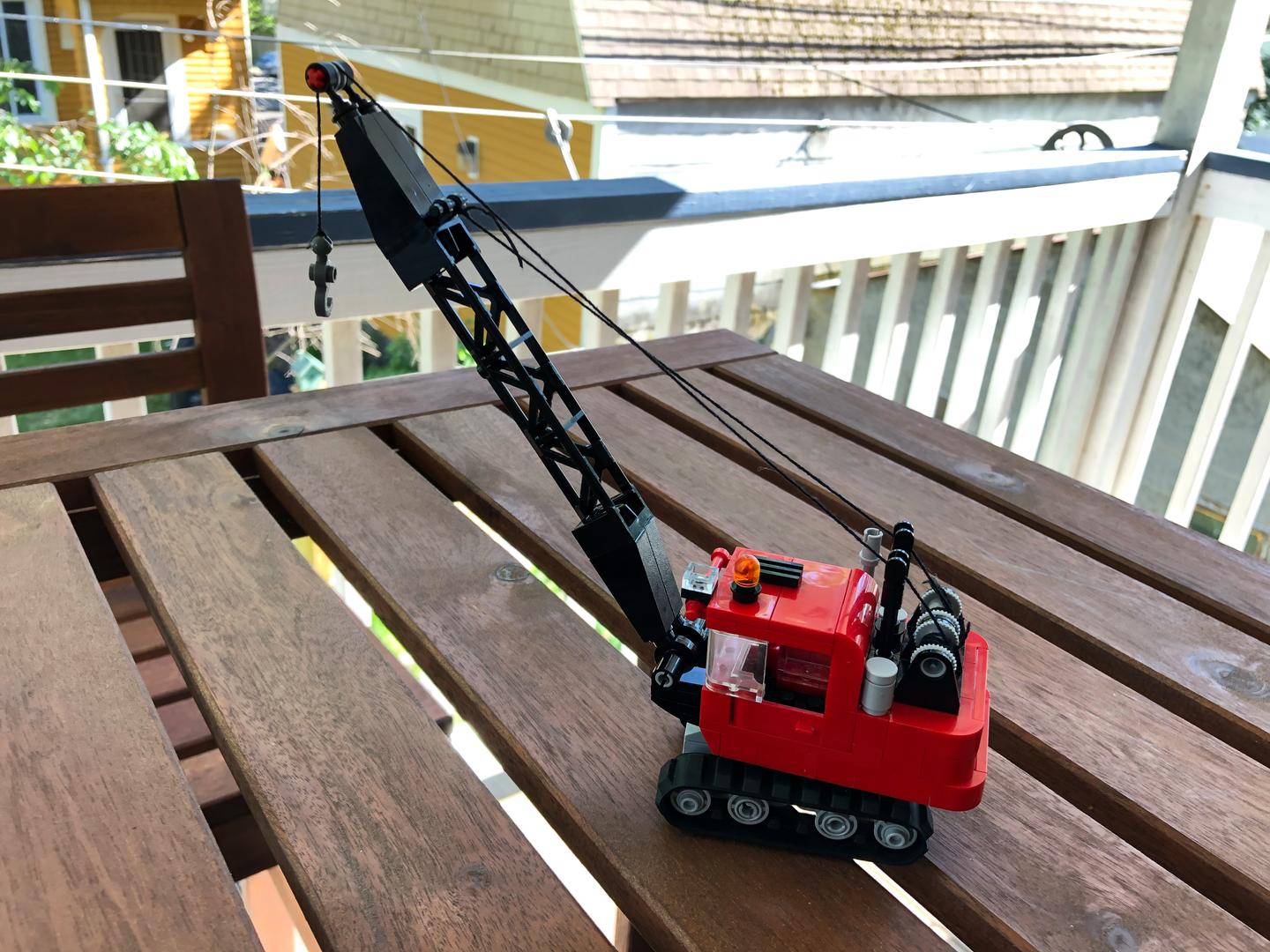 LEGO MOC Crawler crane by De_Marco | Rebrickable - Build with LEGO