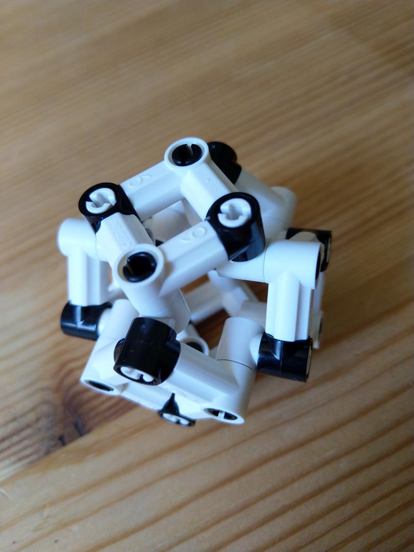 LEGO MOC Truncated Octahedron (Technic Sphere) by DLuders | Rebrickable ...