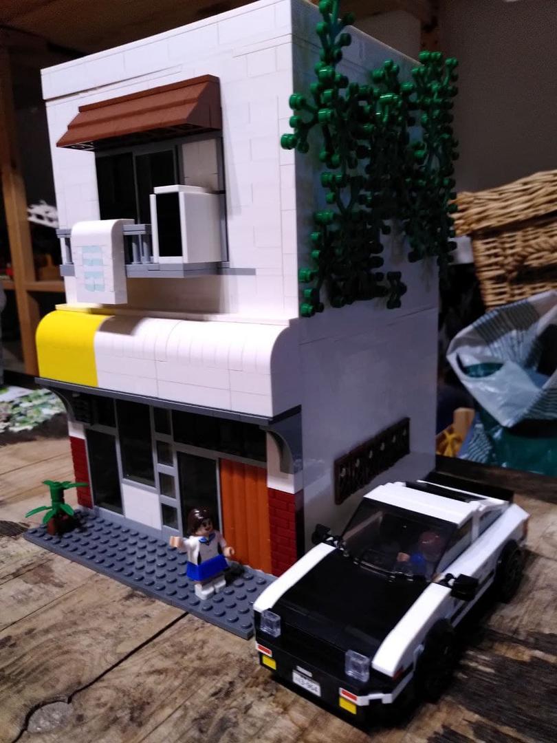 LEGO MOC Fujiwara tofu shop by xiaowang | Rebrickable - Build with LEGO