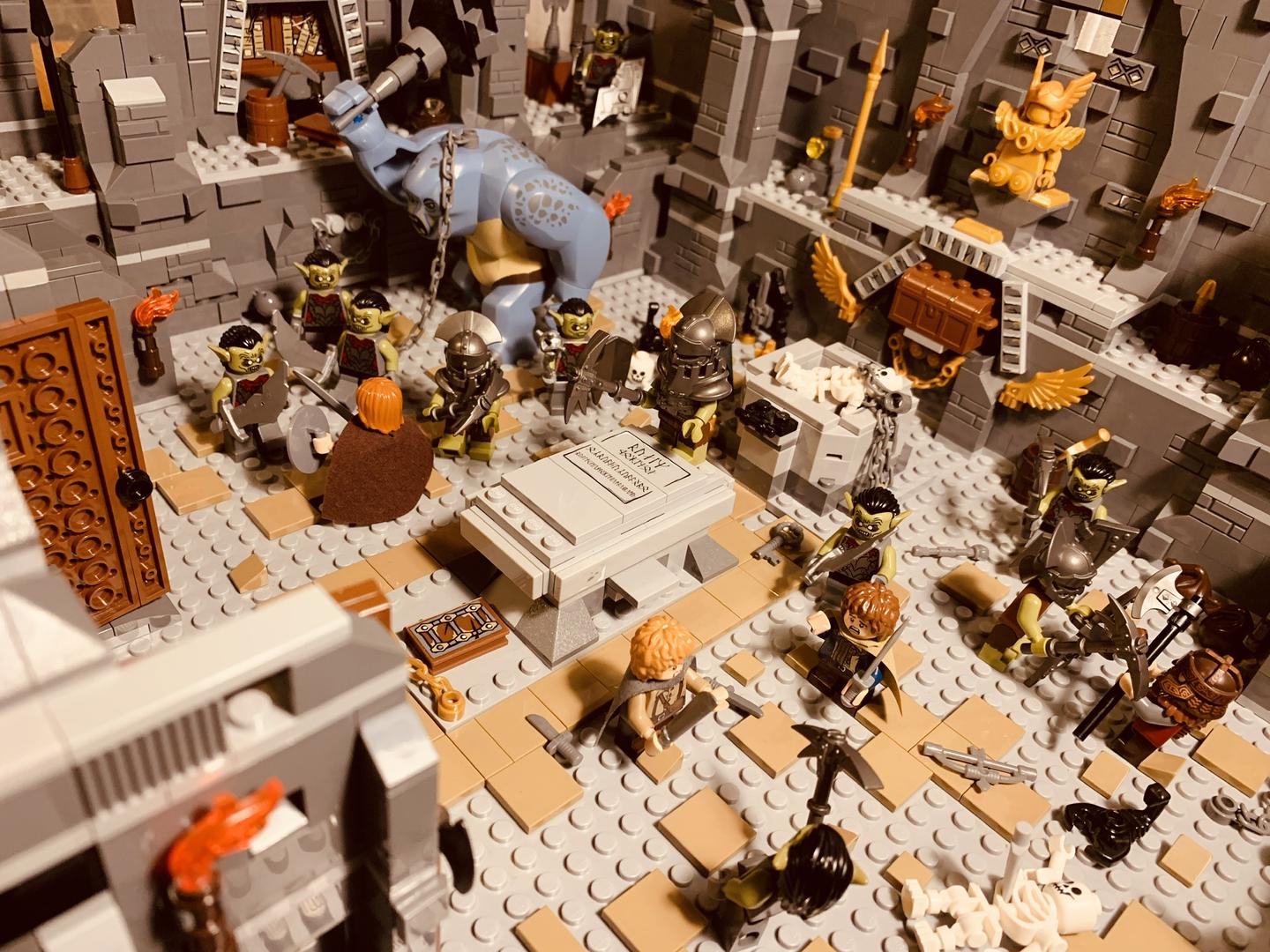 LEGO MOC Balin's Tomb by LegoMocLoc | Rebrickable - Build with LEGO
