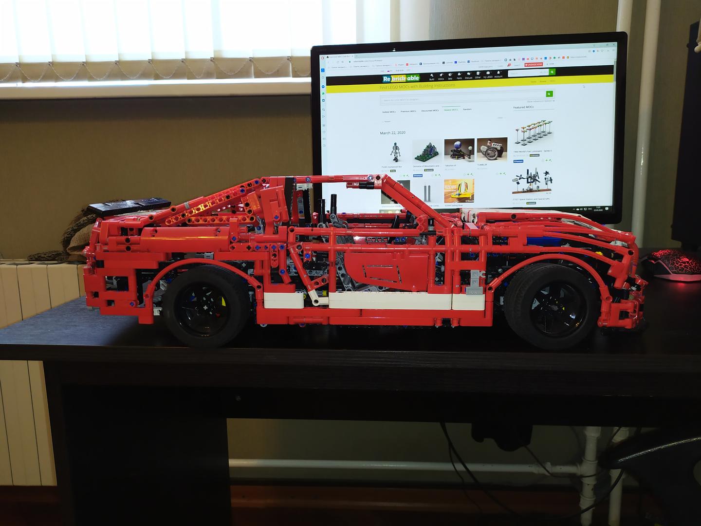 LEGO MOC Ford Mustang Shelby GT500 (Manual Version) by Sheepo ...