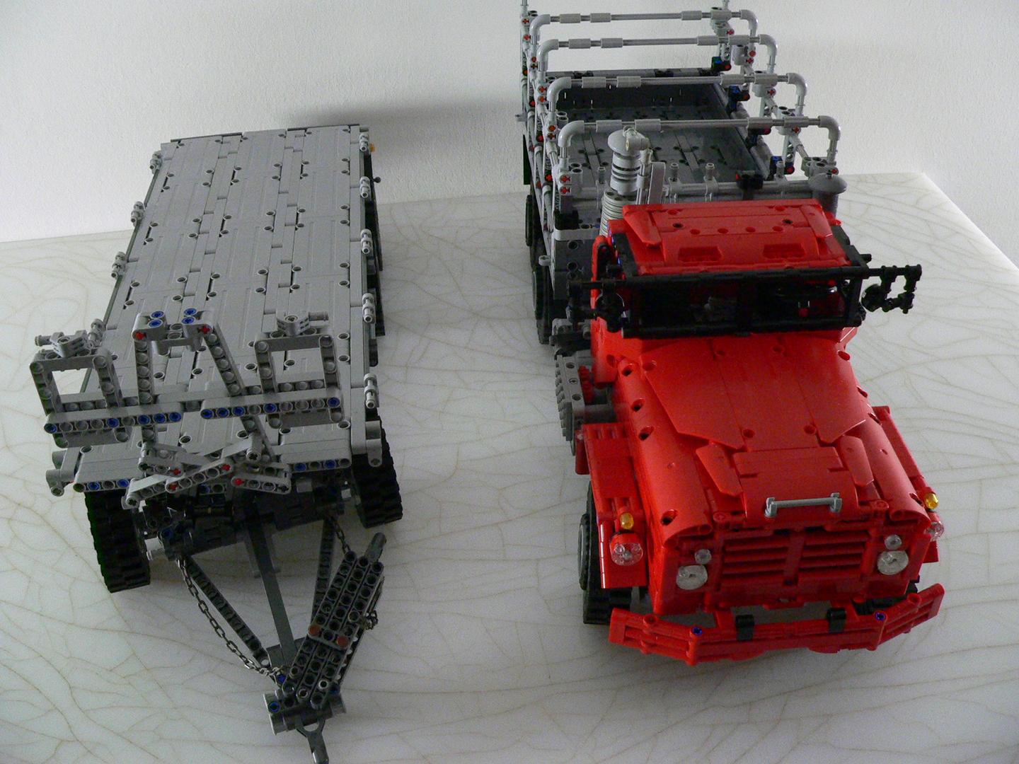 LEGO MOC AM General M939 with M1076 Trailer by legolaus | Rebrickable ...